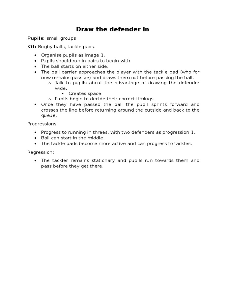 Draw The Defender in | PDF