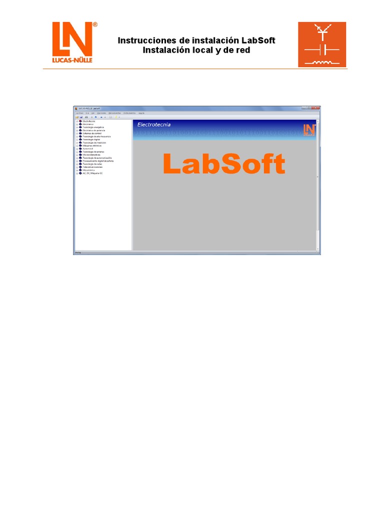 Instrucciones de Instalacion Labsoft | PDF | Archivo de computadora | Ventana (informática)