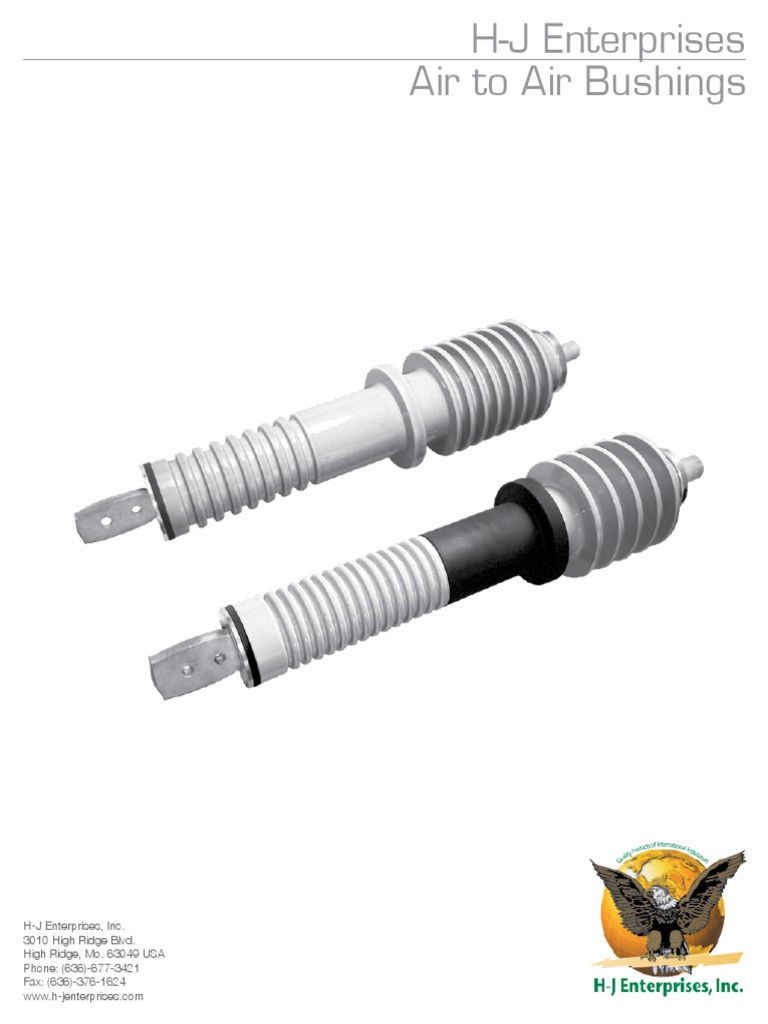 Air Air Bushings | PDF | Insulator (Electricity) | Electricity
