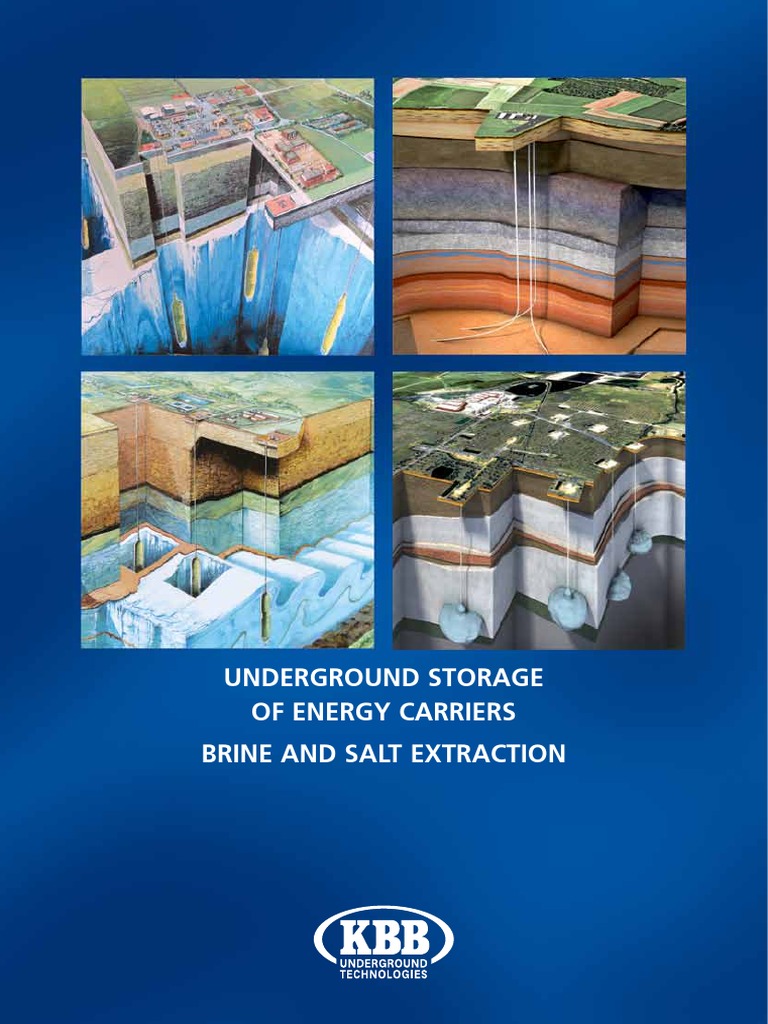 Underground Storage of Energy Carriers Brine and Salt Extraction | PDF ...