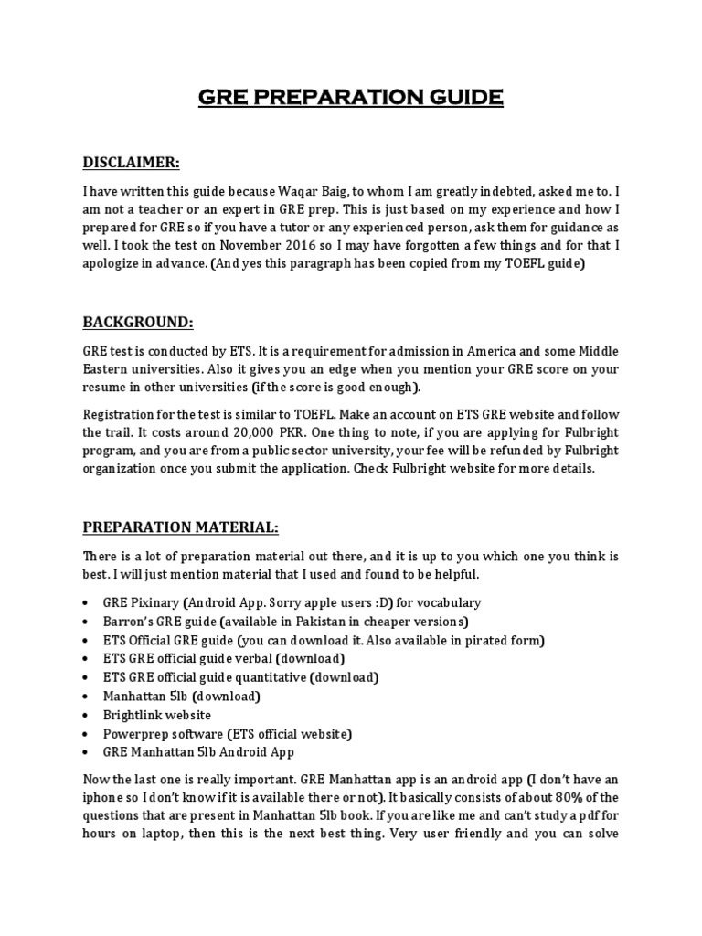 GRE-Guide - Haris - 329-SN PDF | PDF | Graduate Record Examinations ...