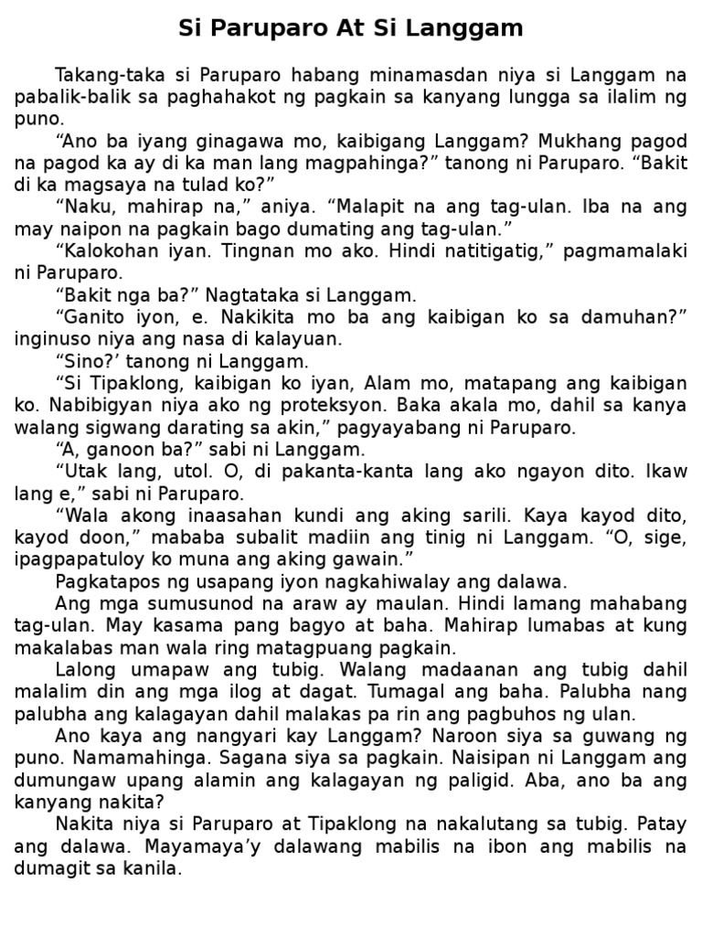 5 Kwento Grade 3 - 1 | PDF