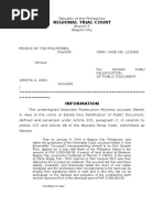 Sample Complaint Affidavit For Estafa PDF | PDF | Prosecutor | Criminal Law
