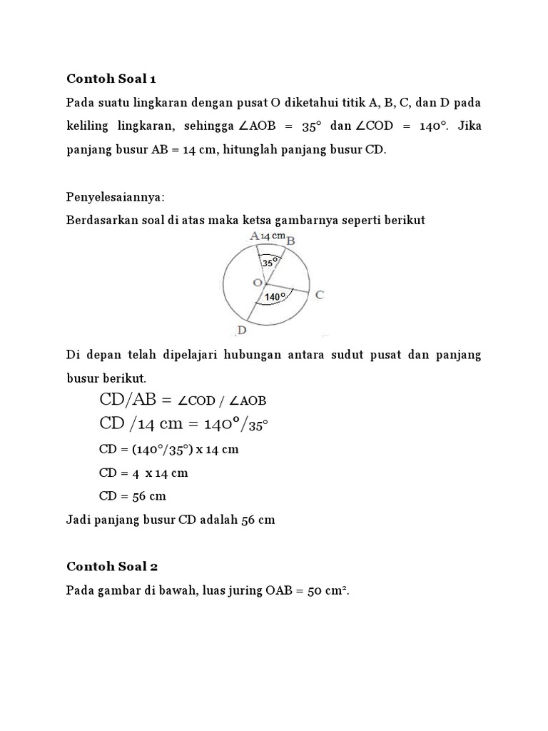 Contoh Soal 1 | PDF