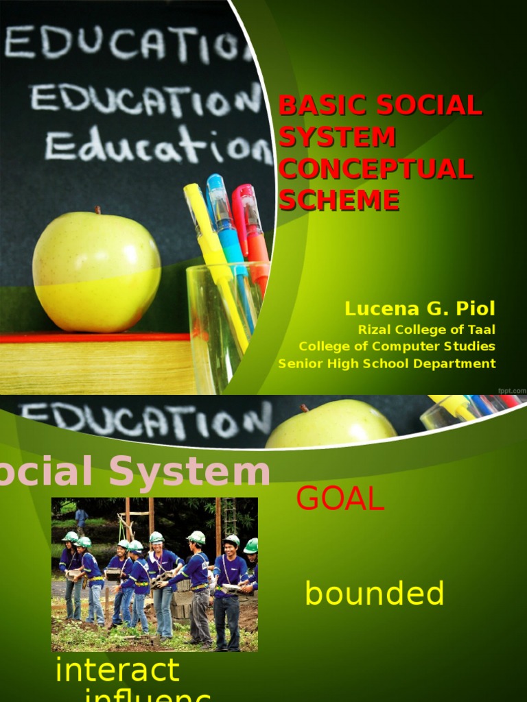 Basic Social System | PDF | Paradigm | Conceptual Model