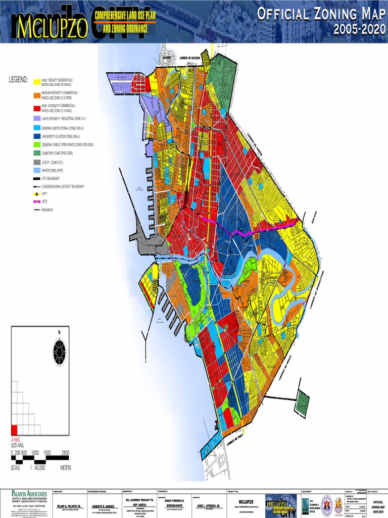 Manila City Ordinance No 8119 - 2005-2020 Official Land Use & Zoning ...