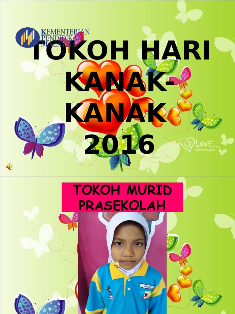 Tokoh Murid (Hari Kanak-Kanak) | PDF