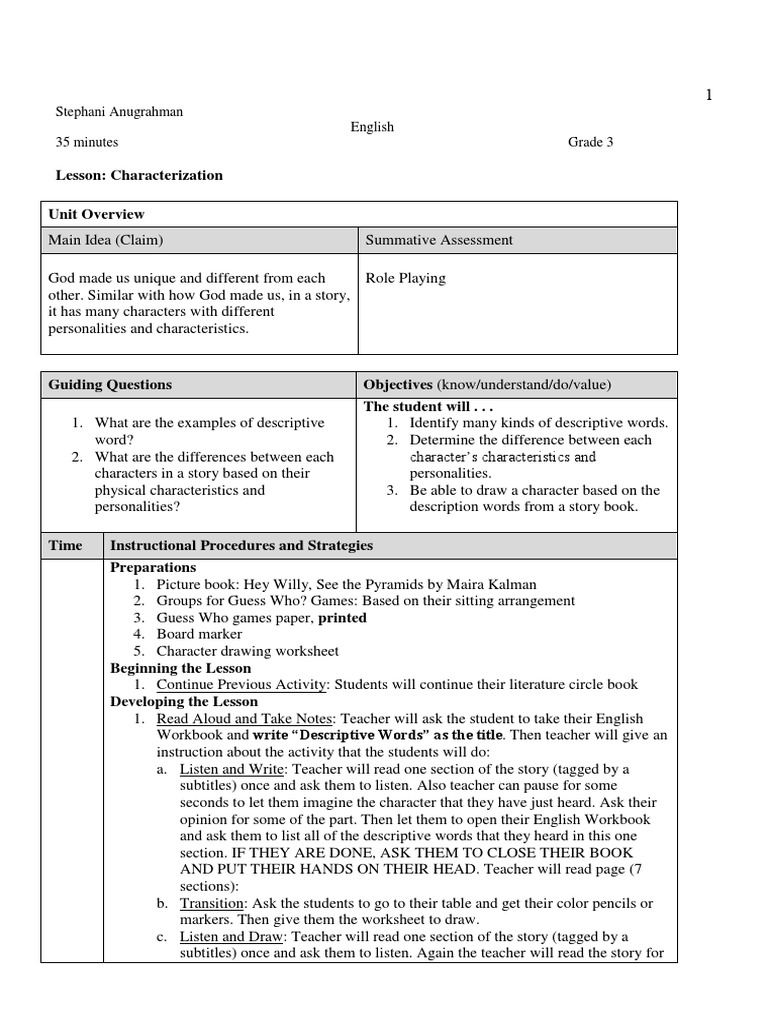 English Characters Final Version Revided | PDF | Educational Assessment ...