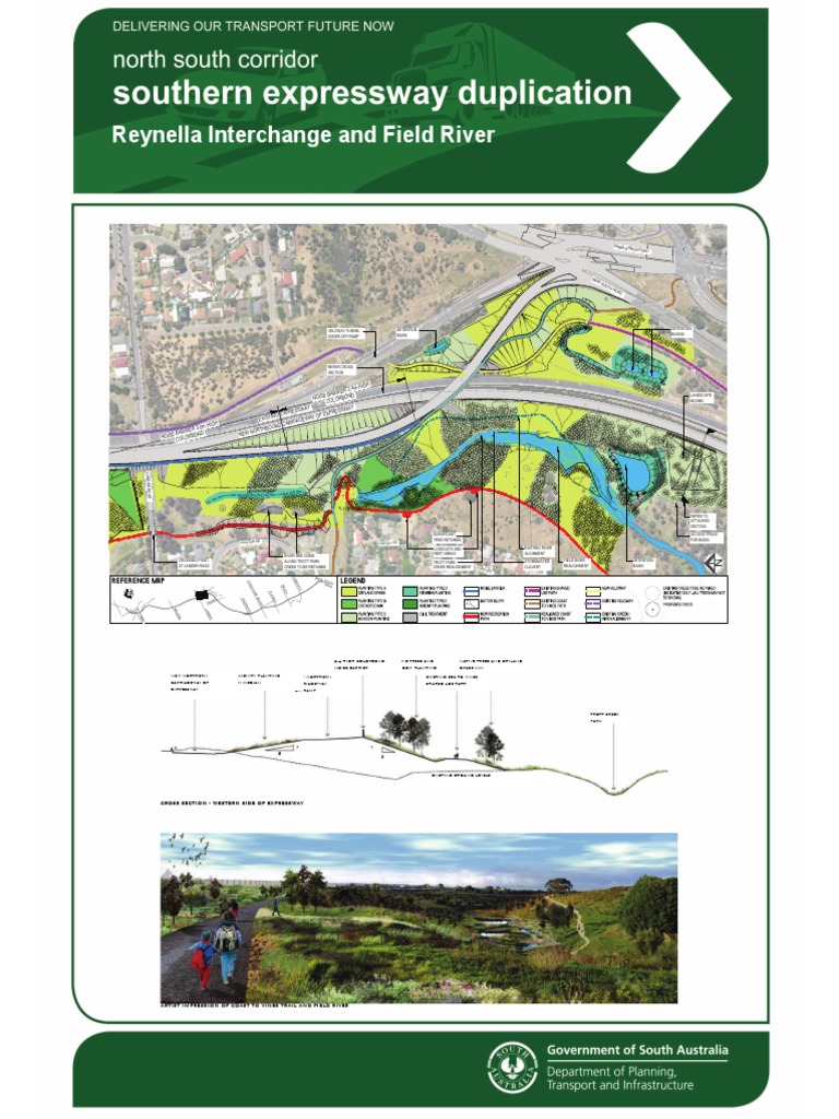 14 Reynella Interchange and Field River | PDF | Streets And Roads | Road