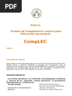 Prolec Se R Manual | PDF | Cognición | Comunicación humana