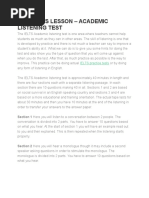 Free IELTS Listening Practice Tests | PDF | International English ...