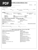 School Clinic Pass Template | PDF