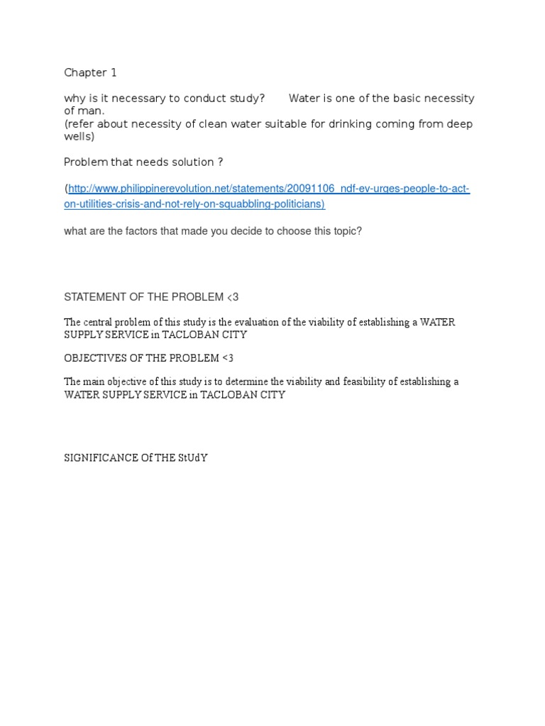 Fs Chapter 1 Draft | PDF