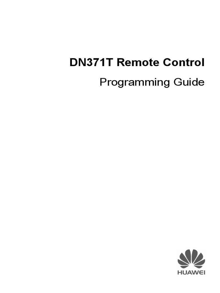 Remote Control Programming Guide | PDF | Set Top Box | Remote Control
