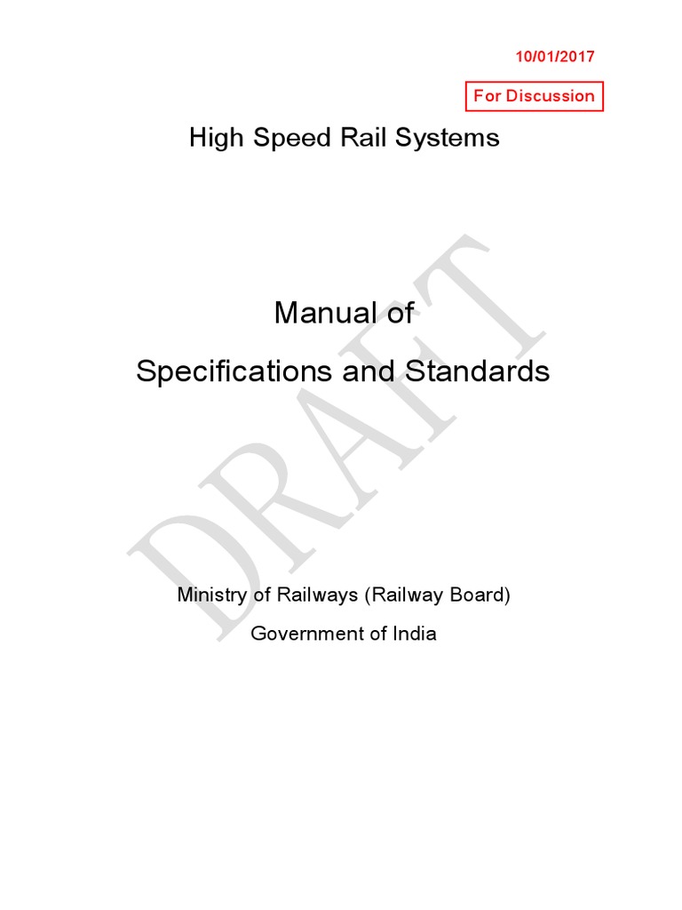【Draft】Manual of Specification and Standards for Power Supply 10.01. ...