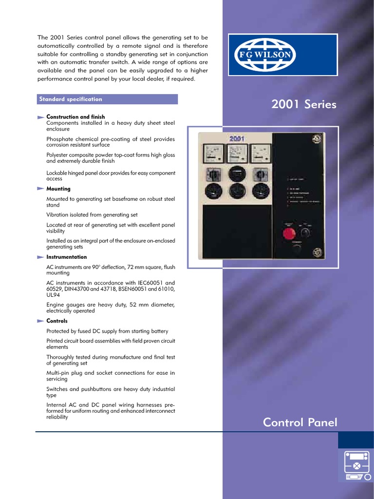 2001 Control Panel (GB) | Download Free PDF | Switch | Alternating Current