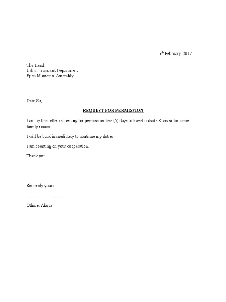 Permission | PDF
