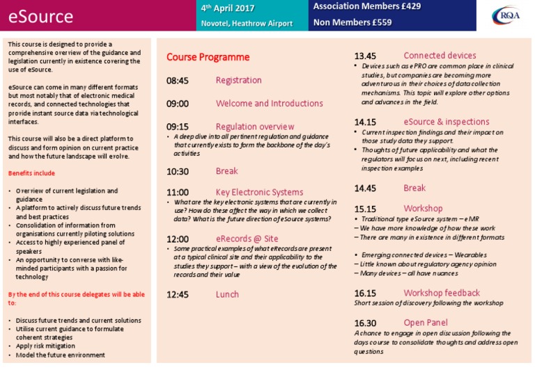 Esource Programme | PDF | Electronic Health Record | Science And Technology