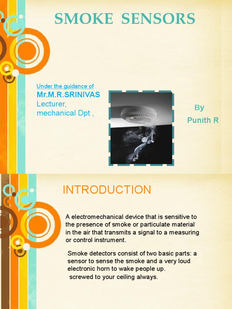Smoke Sensors | PDF | Smoke | Sensor