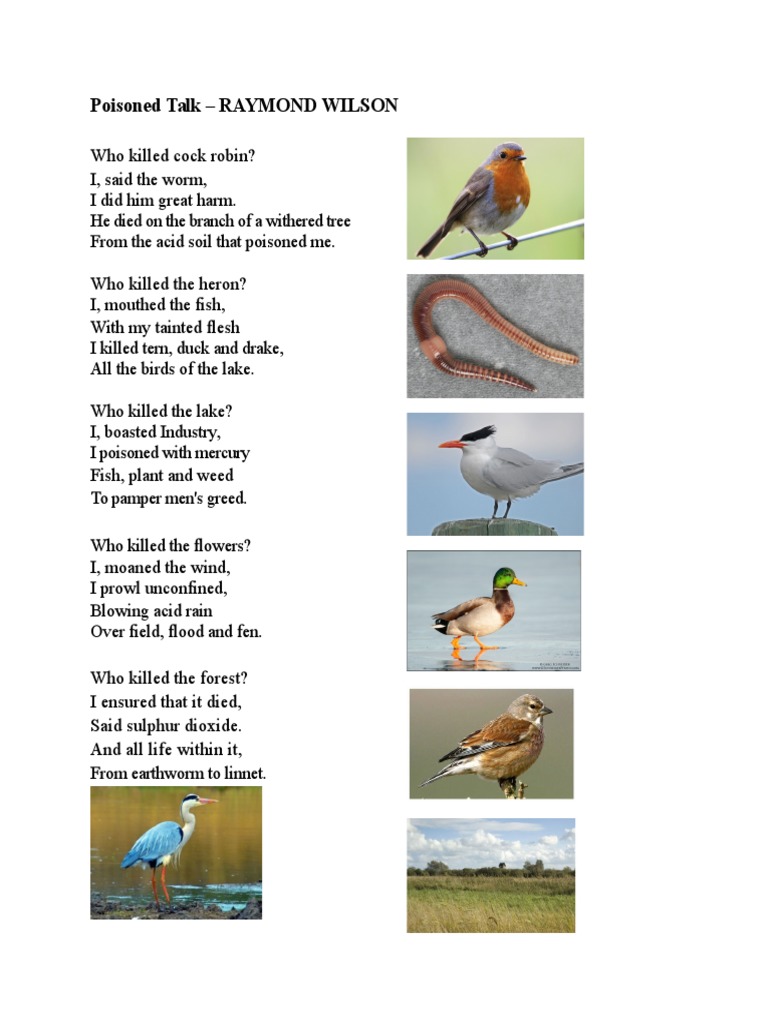 Poisoned Talk Poem