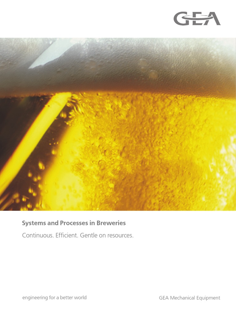 GEA - Westfalia - Systems & Processes in Breweries | PDF | Brewing ...