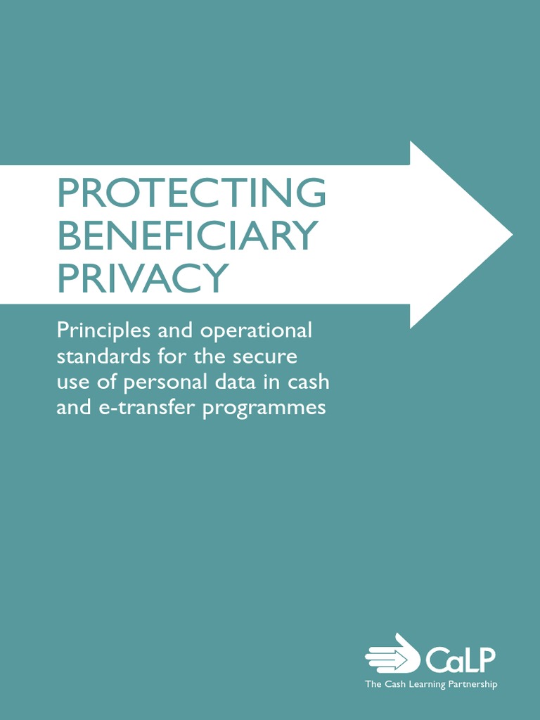Protecting Beneficiary Privacy: Principles and Operational Standards ...