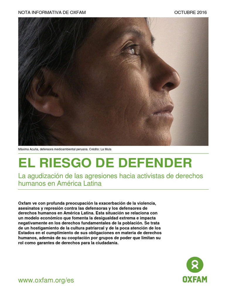 The Risks of Defending Human Rights: The Rising Tide of Attacks Against ...