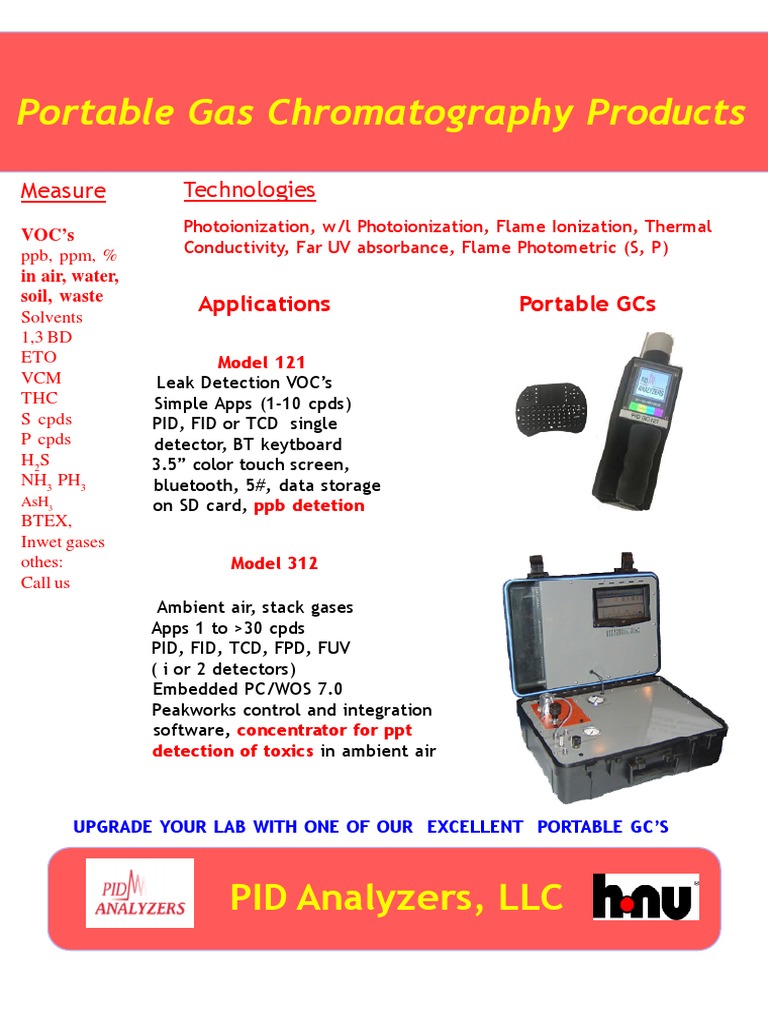 Hand-Held Portable and Transportable Gas Chromatographs | PDF | Gas ...