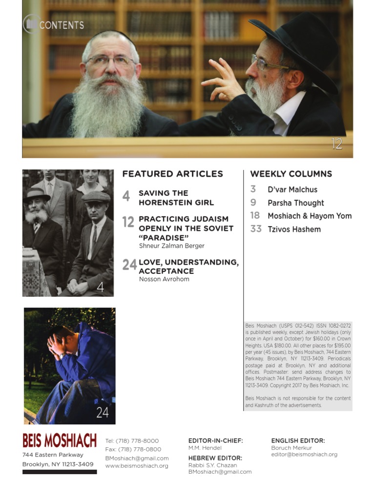 Weekly Columns Featured Articles | PDF | Jews And Judaism | Jewish ...