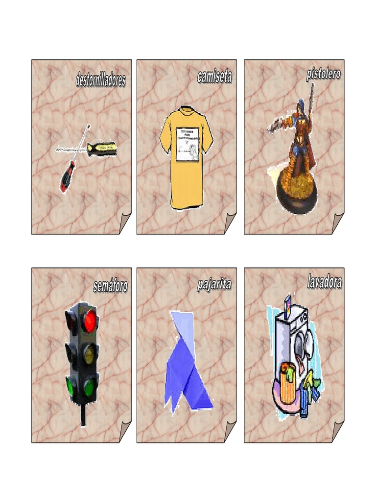 Baraja Palabras Multisilabicas | PDF