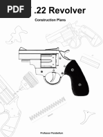 DIY .22 Rimfire Derringer Plans | PDF | Firearms | Handgun