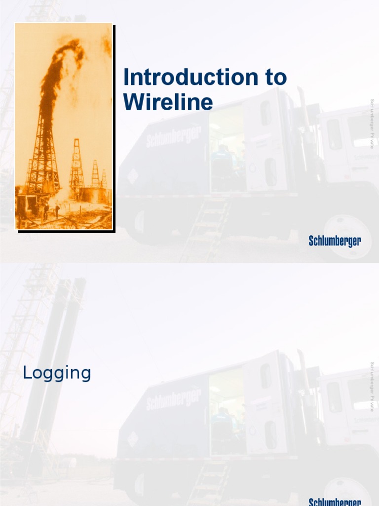 Introduction To Wireline | PDF | Industries | Engineering