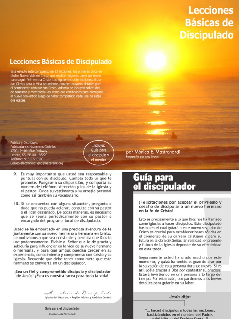 Lecciones Basicas de Discipulado | PDF