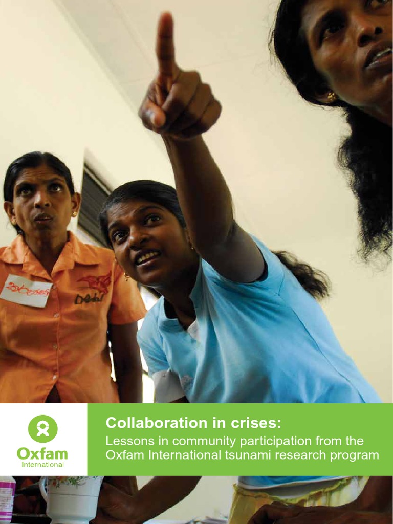 Collaboration in Crises: Lessons in Community Participation From The ...