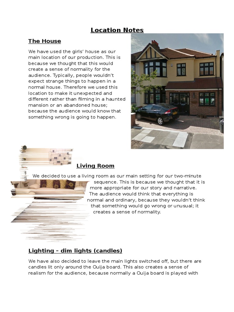 Location Notes | PDF