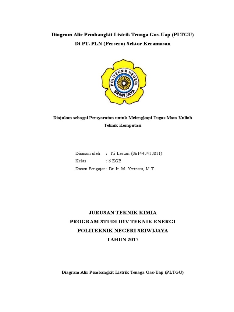 Diagram PLTGU dan Proses Kerjanya | PDF | Teknologi & Rekayasa