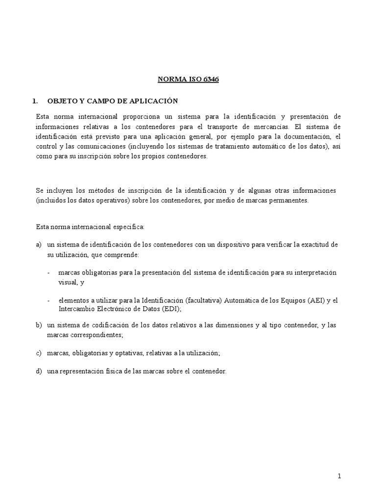Iso 6346 | PDF | Presión | Transporte
