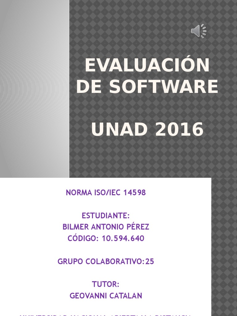 Norma Iso Iec 14598 | PDF | Organización internacional para la ...