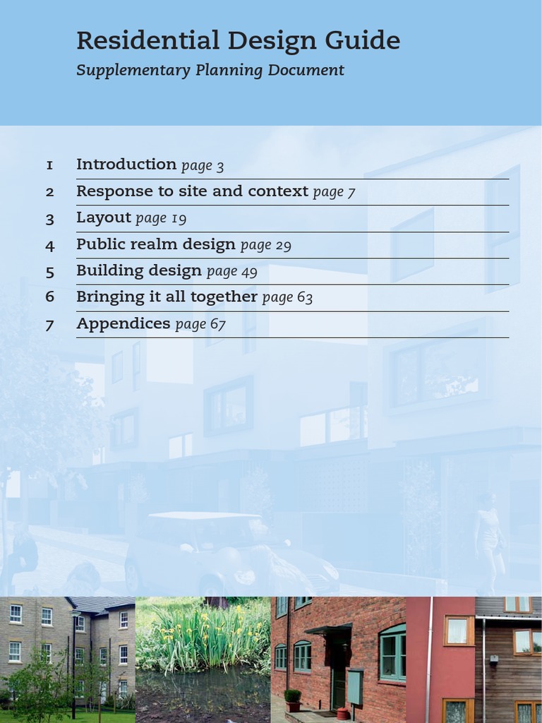 Residential Design Guide PDF | PDF | Urban Planning | Urban Geography