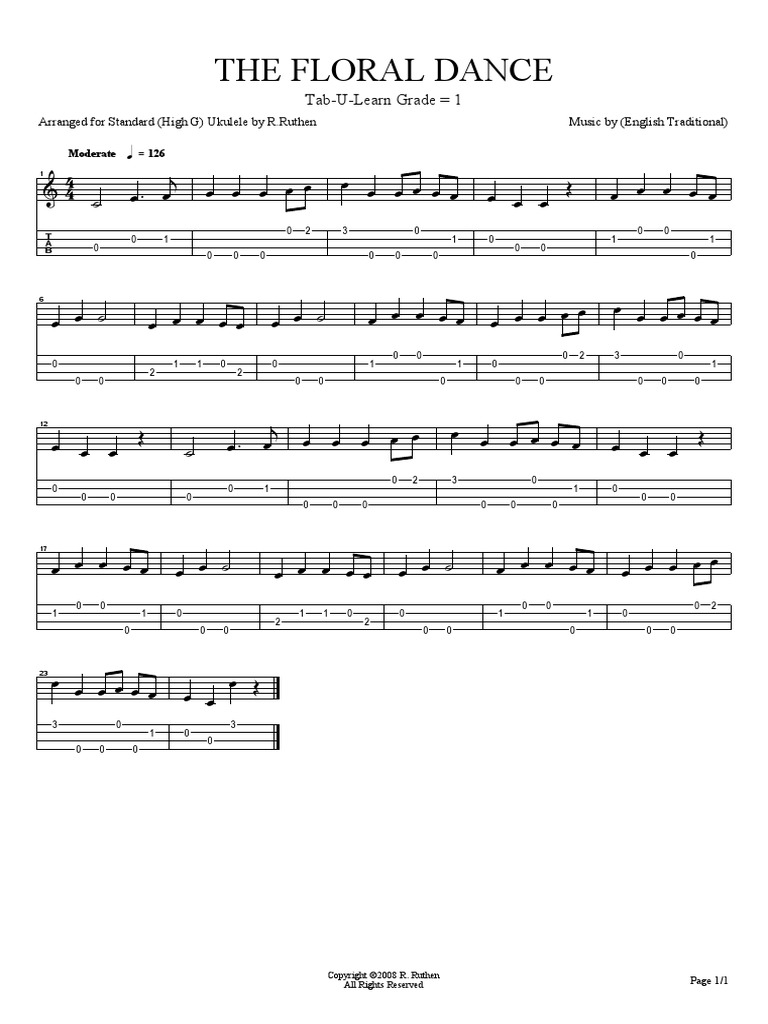 The Floral Dance s1 PDF | PDF | Copyright Law | Law