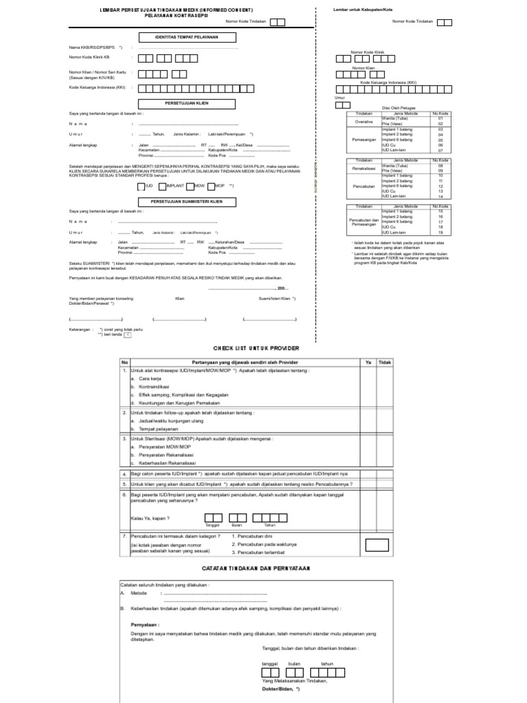 Informed Consent Baru | PDF