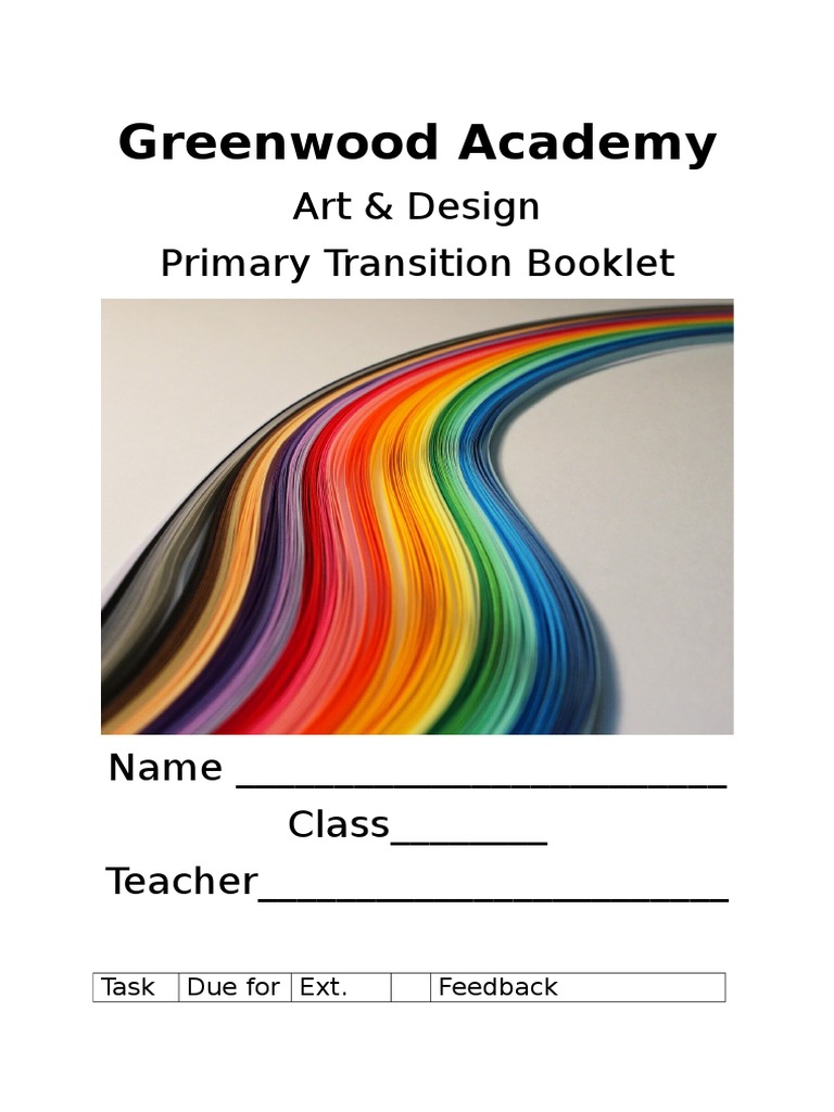 p7-s1 Transition Art Design 1 | PDF | Color | Drawing