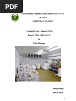 Design of Cold Storage For Fruits and Vegetables | PDF | Building ...