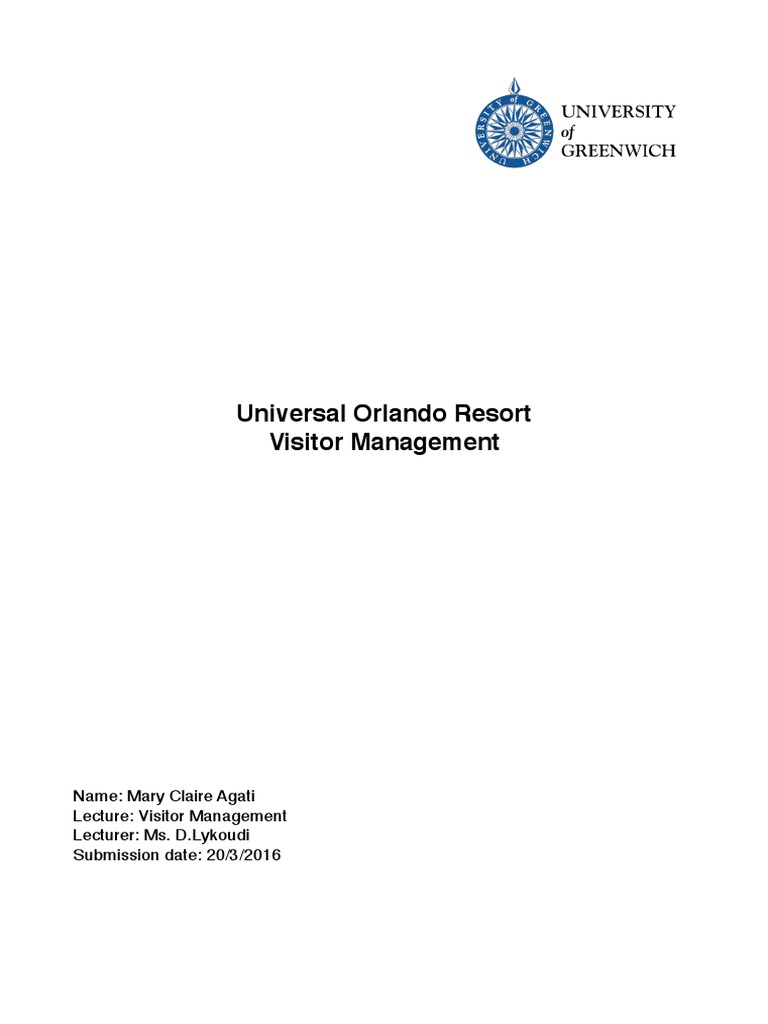 Universal Studios Orlando | PDF | Universal Orlando | Tourism And Leisure