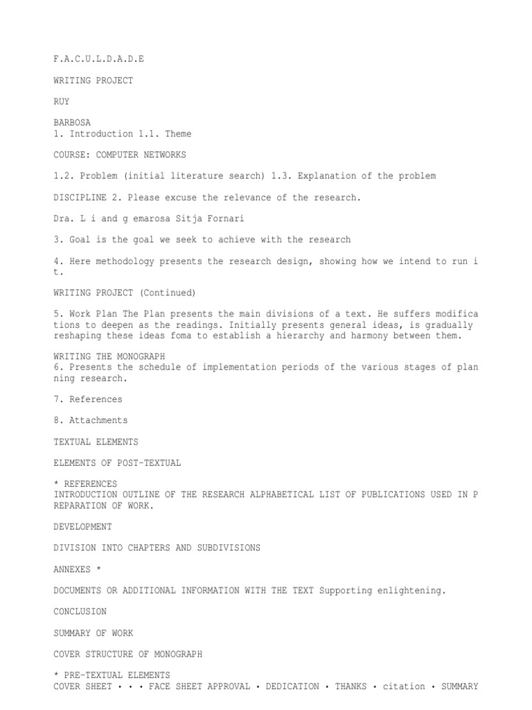 Monograph - Research Methodology | PDF | Cognitive Science | Written ...