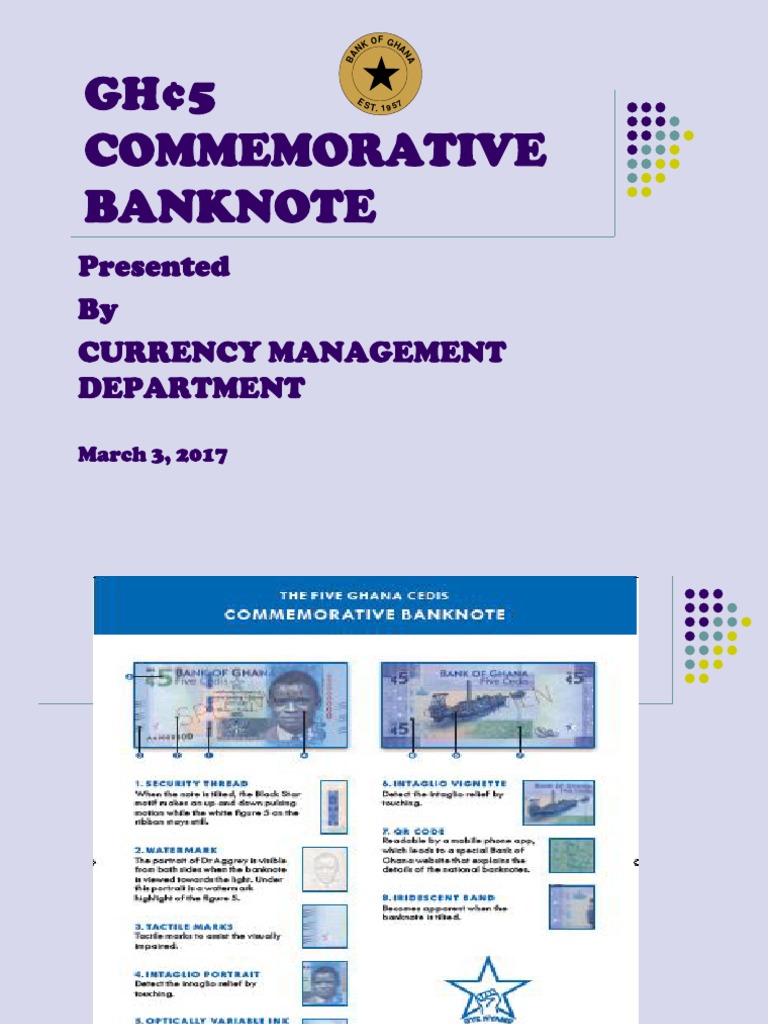 What You Need To Know About The New GHC 5 Banknote | PDF