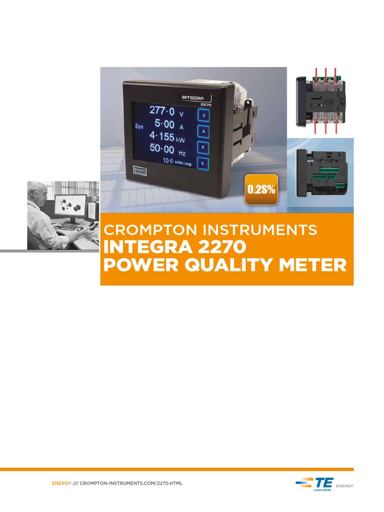 7352 - TE Energy - Integra 2270 Datasheet-LoRes 171115 | PDF | Ac Power ...
