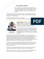 Bahamas National Symbols Overview | PDF | The Bahamas | Symbols