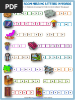 In The Living Room Esl Vocabulary Wordsearch Puzzle Worksheet | Word ...