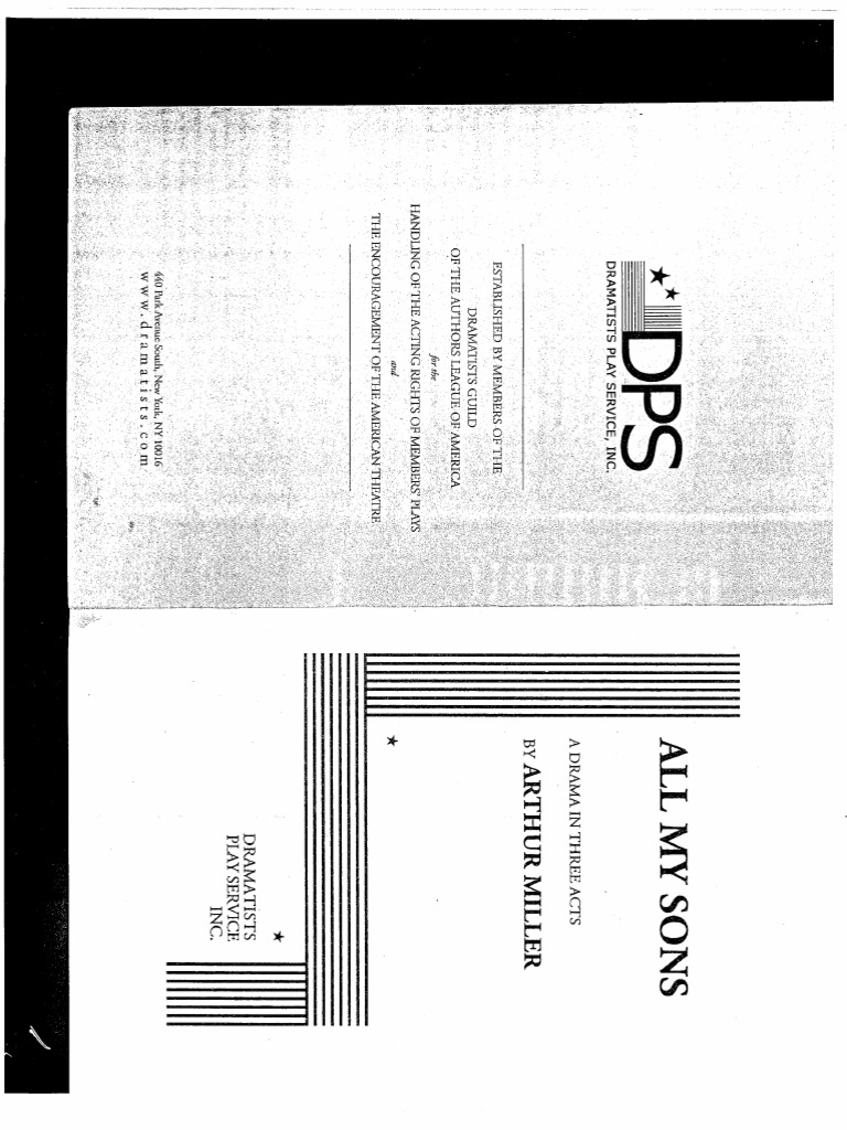 All My Sons | PDF